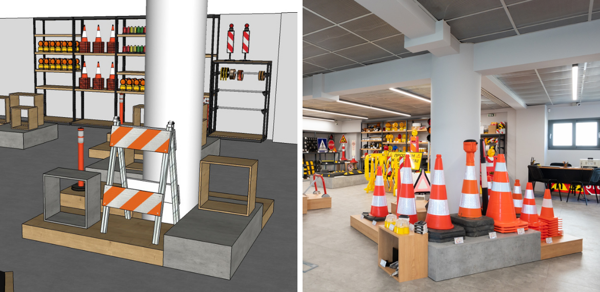 3D vs Reality - Από το σχεδιασμό στην κατασκευή - ShopKit.gr