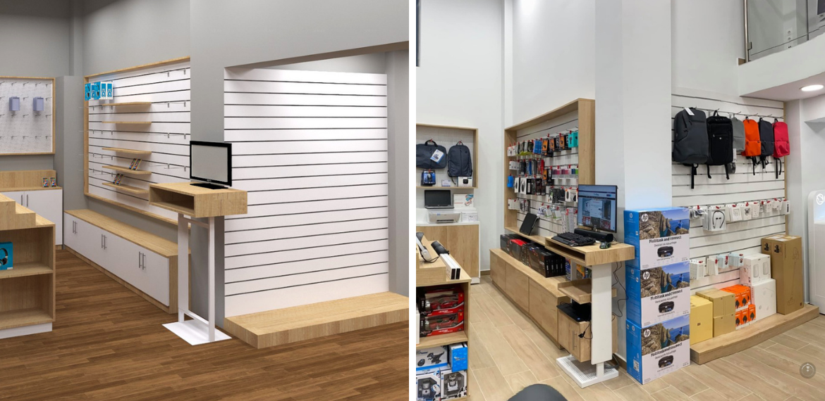 3D vs Reality - Από το σχεδιασμό στην κατασκευή - ShopKit.gr